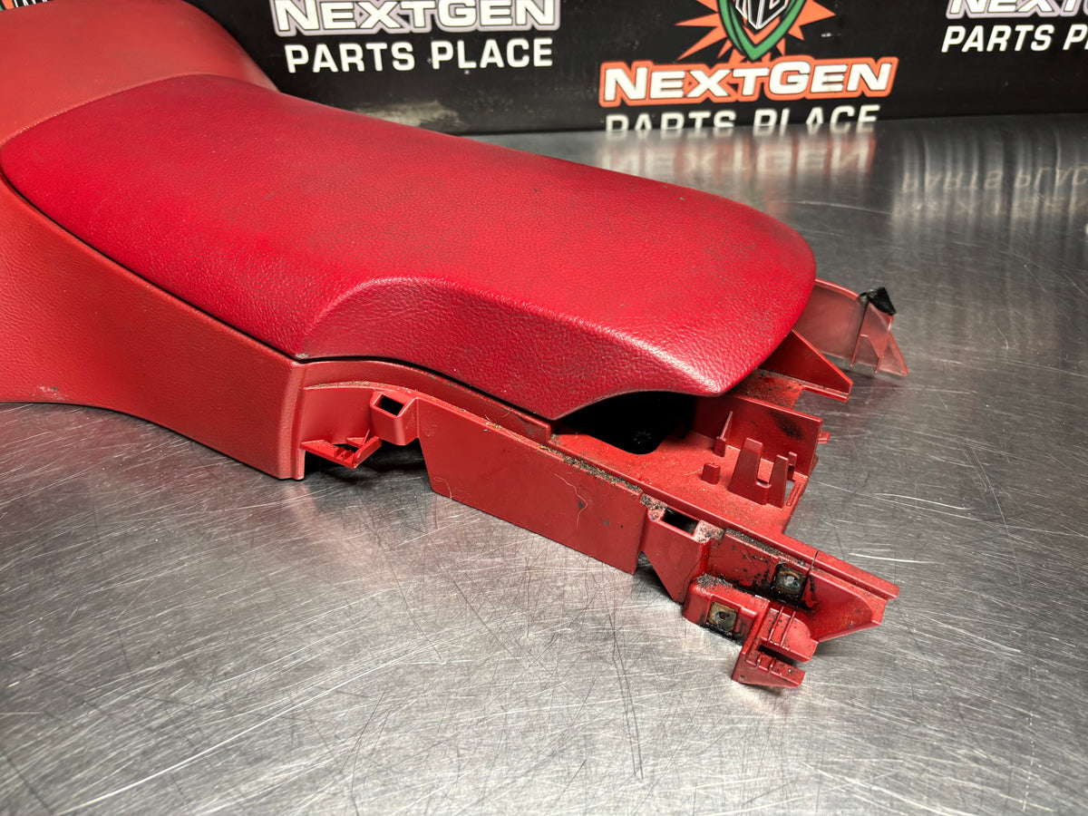 2007 C6 CORVETTE ARM REST / CENTER CONSOLE RED 15926444 OEM #1080 ...