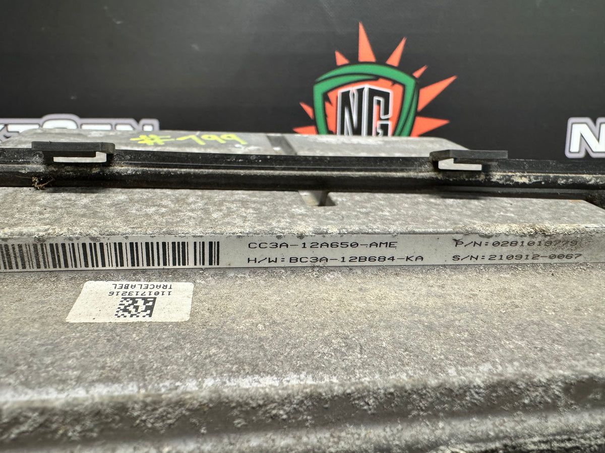 2012 FORD F250 6.7 ECM PCM ENGINE CONTROL MODULE COMPUTER CC3A-12A650 ...