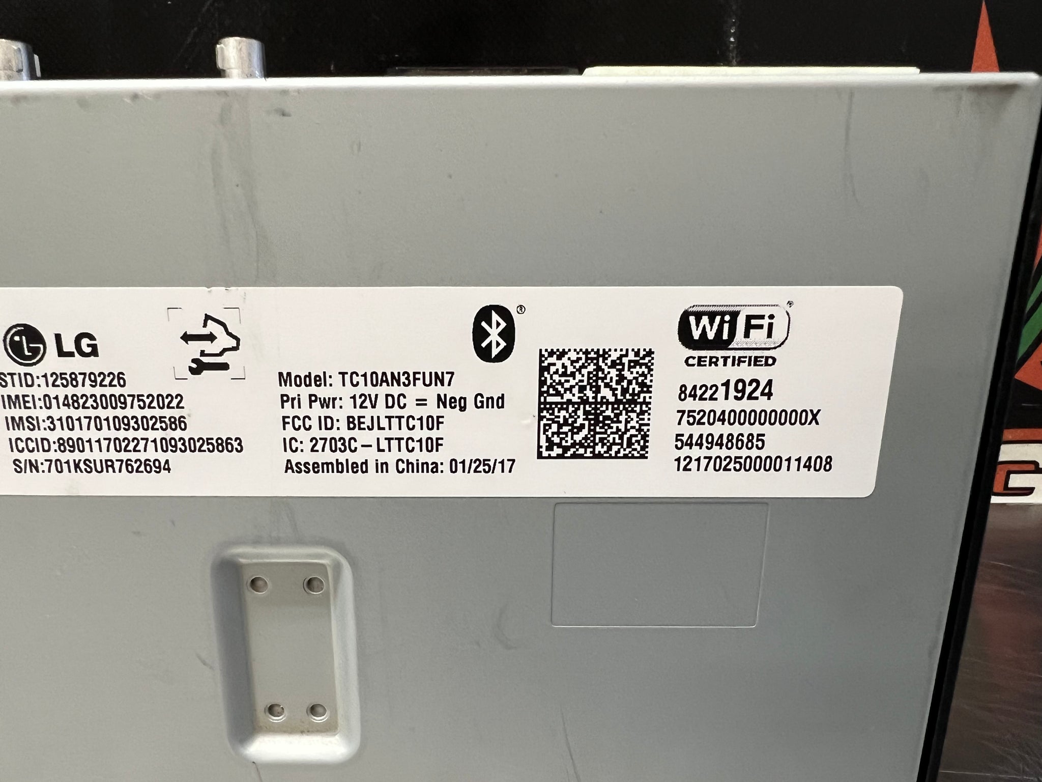 2017 CHEVROLET SILVERADO 2500 ONSTAR COMMUNICATION TELEMATICS MODULE O ...