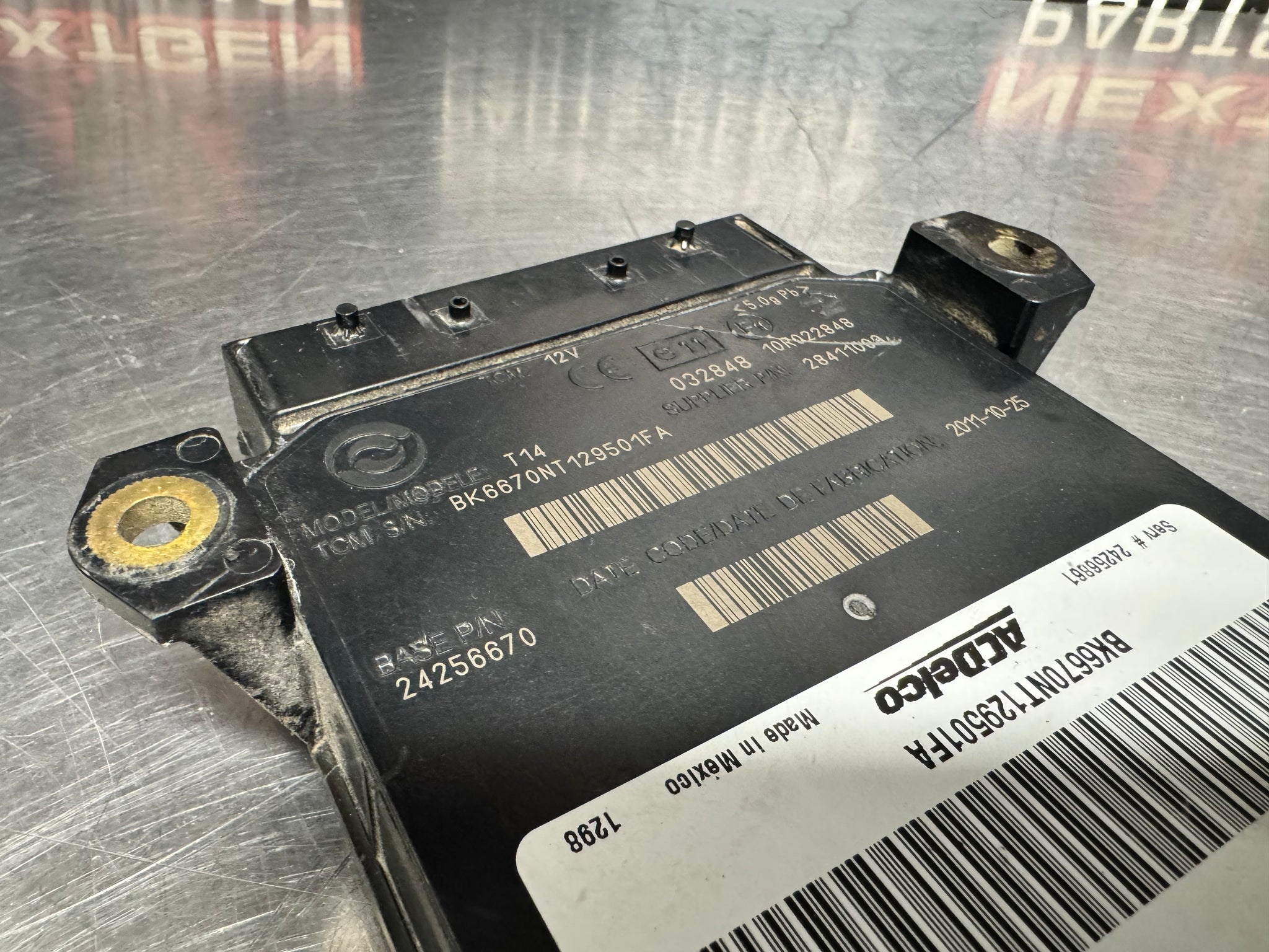 2011 GMC SIERRA ALLISON TCM T14 TRANSMISSION CONTROL MODULE CORE 24257 ...