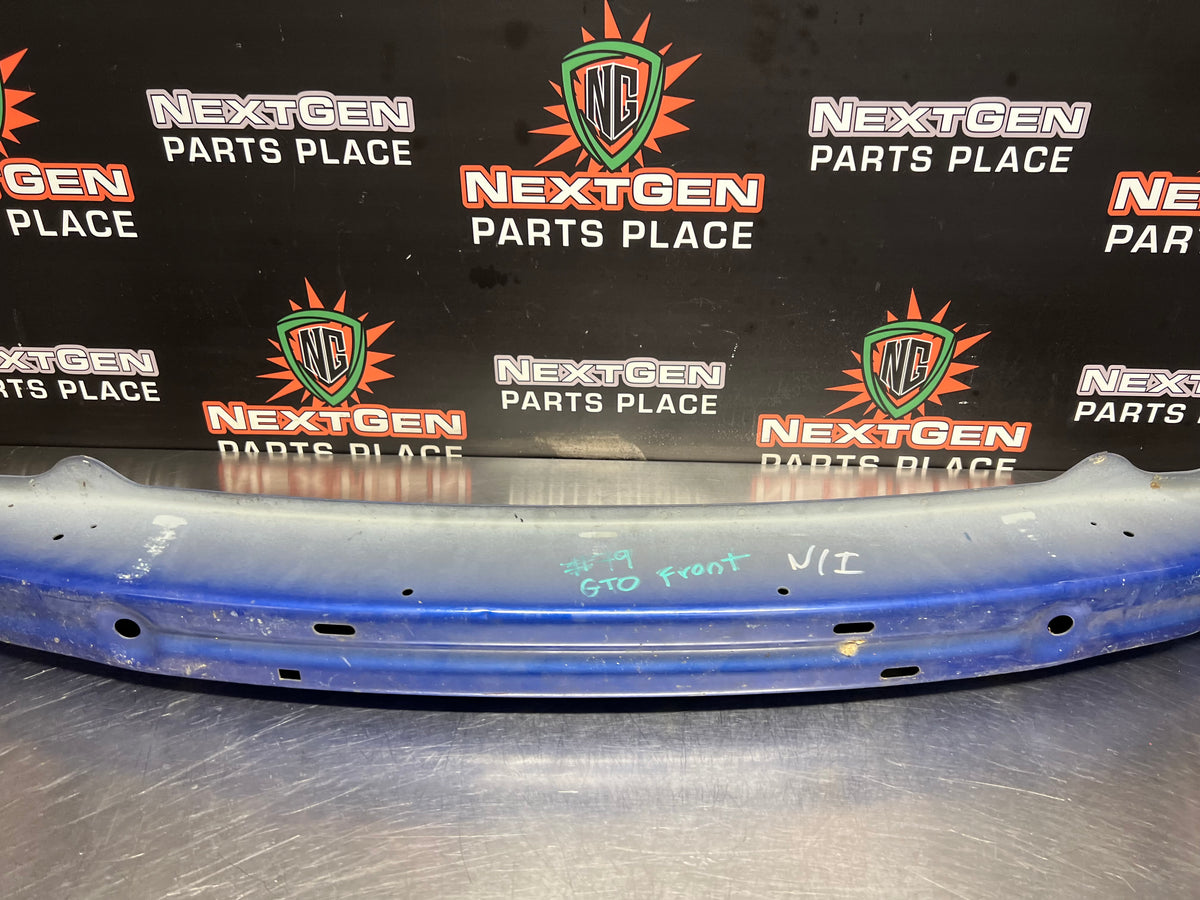 04-06 PONTIAC GTO FRONT BUMPER CRASH BAR OEM #79 – NextGenPartsPlace