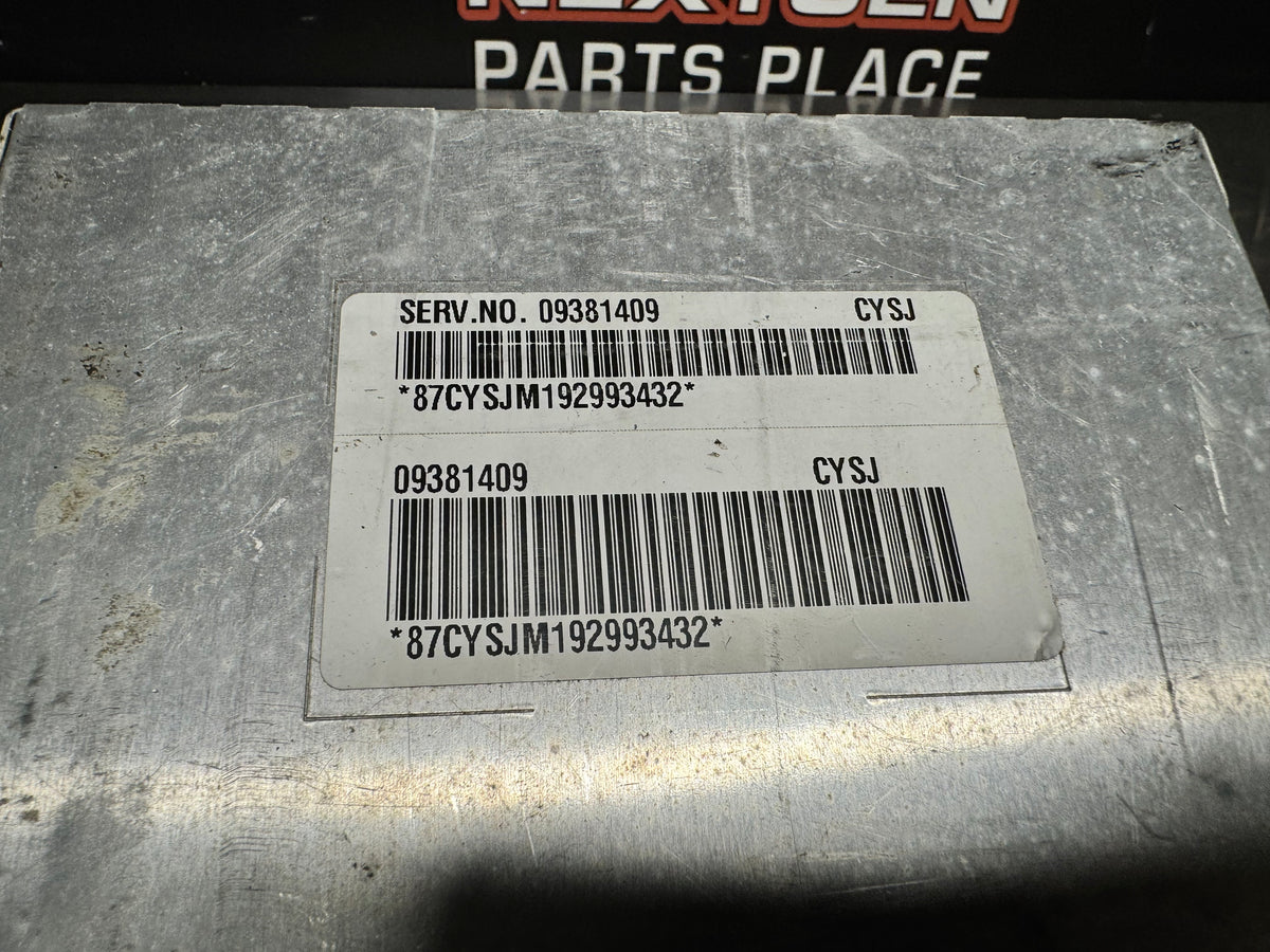 2000 C5 CORVETTE BODY CONTROL MODULE BCM OEM 09381409 #880 ...