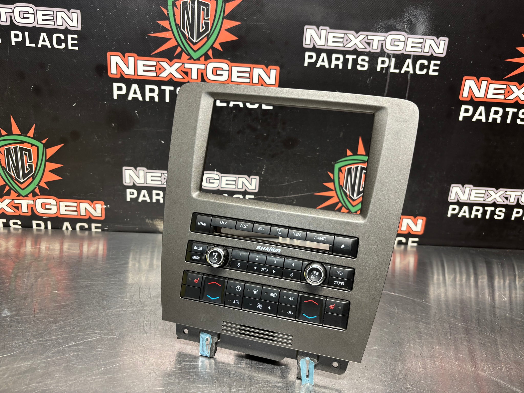 2013 FORD MUSTANG GT RADIO BEZEL CLIMATE CONTROL BR3T-18A802-AD OEM #1 ...