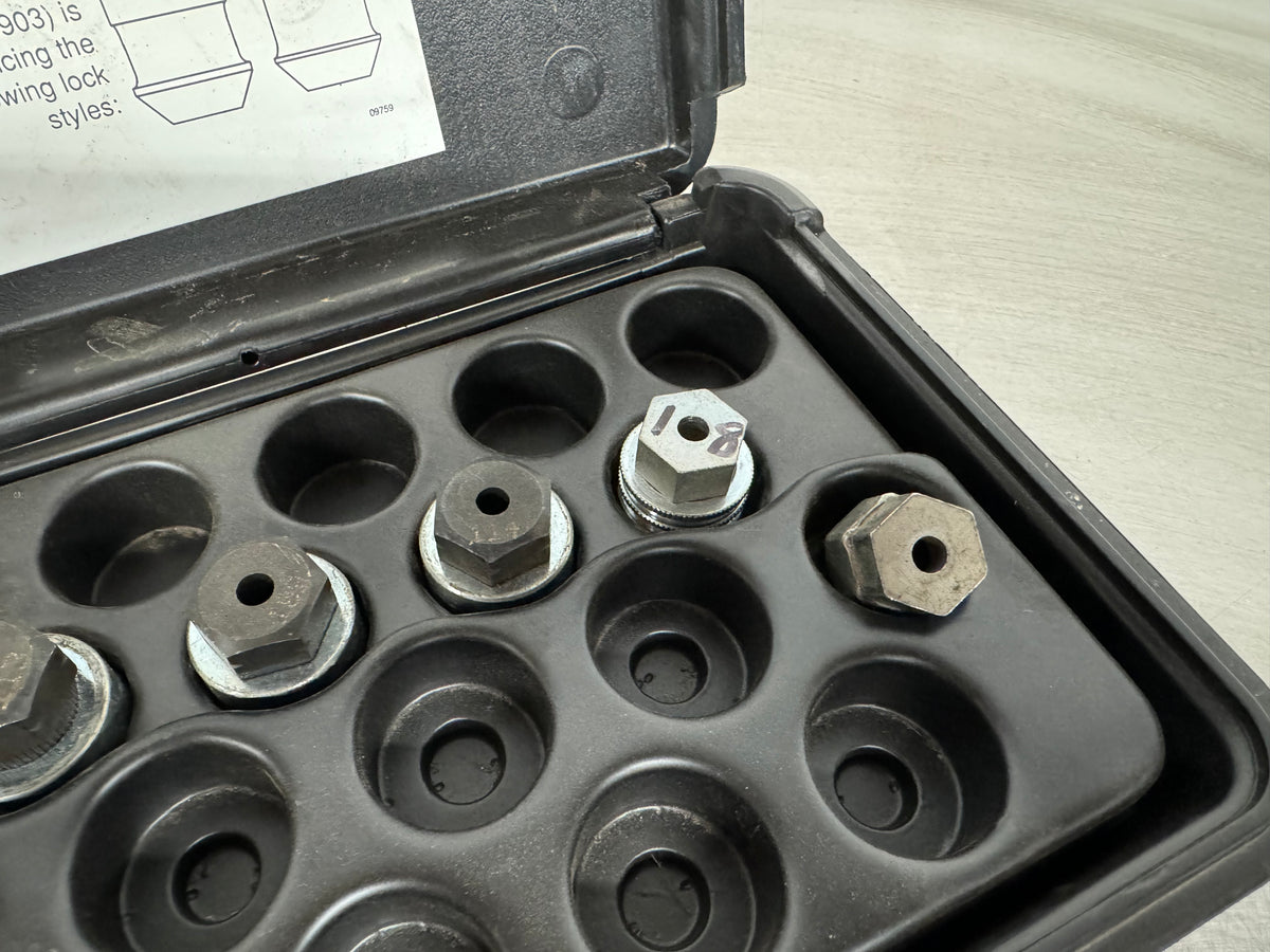 MCGARD PART NO. 04903 MOPAR WHEEL LOCK MASTER KEY SET OEM #W325 ...