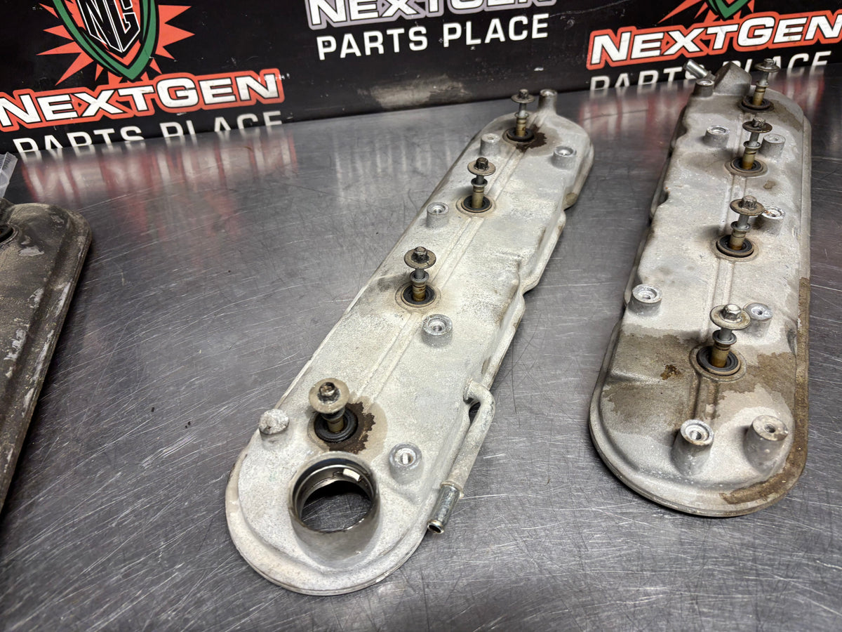 GM OEM GEN IV LS VALVE COVER SET USED 12611021 12611059 #C258 ...