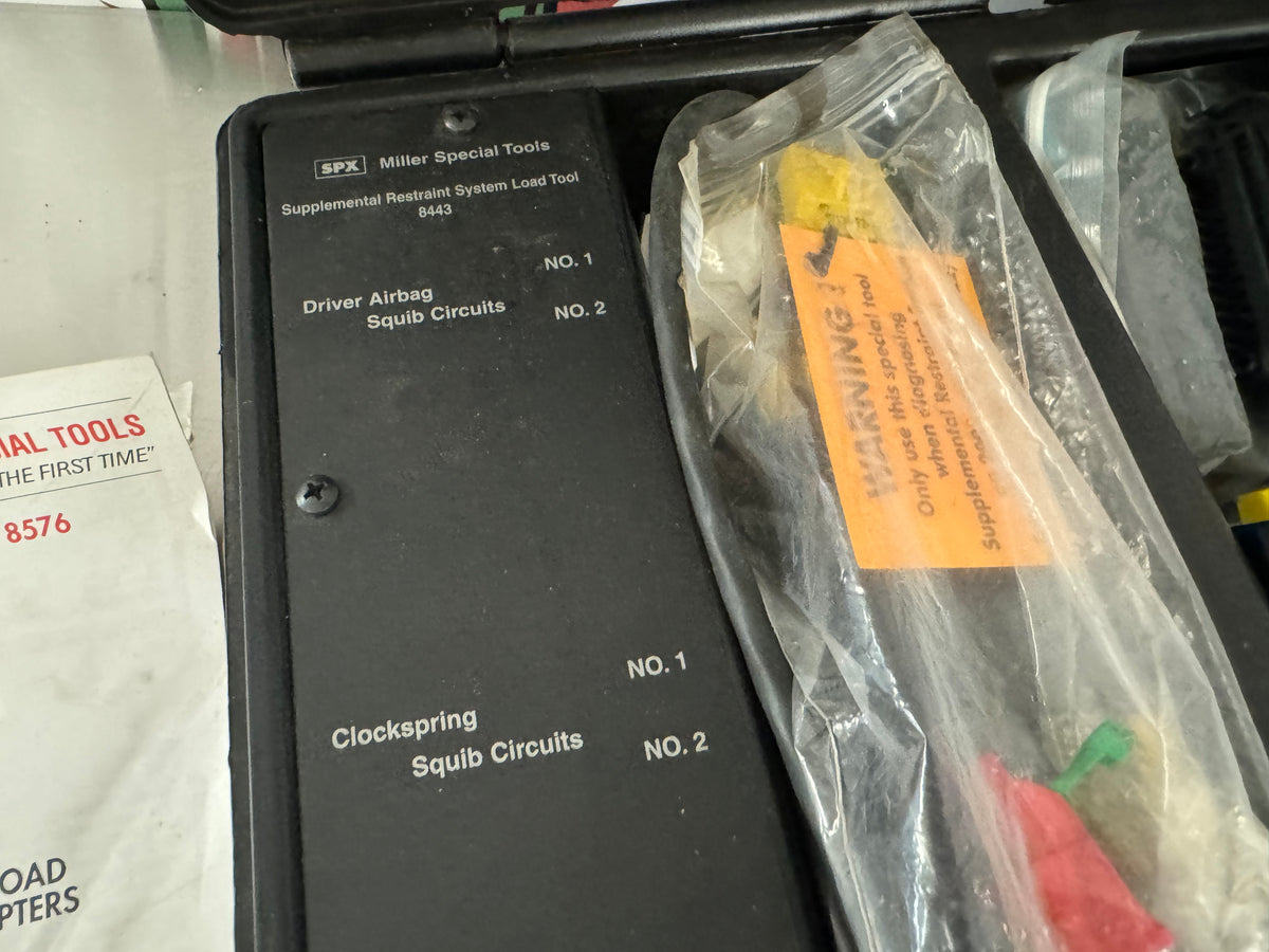 MILLER SPECIALTY TOOLS 8443 SRS SUPPLEMENTAL RESTRAINT SYSTEM LOAD TOO ...