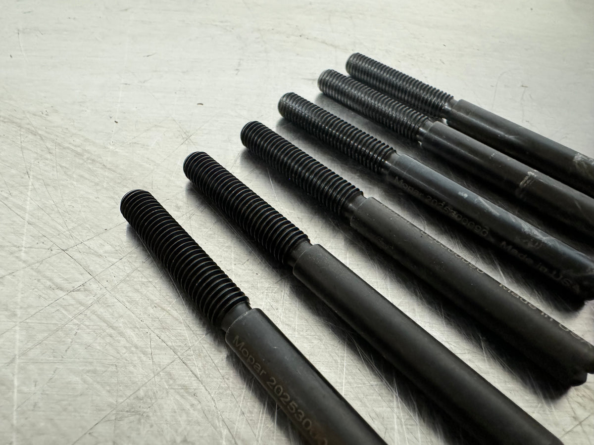 MOPAR 2025300090 ALIGNMENT PIN, MULTAIR TO CYLINDER HEAD, SET OF 6 OEM ...