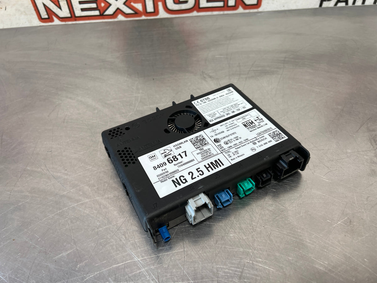 2017 CAMARO SS HMI CARPLAY HUMAN MACHINE INTERFACE MODULE OEM 84096817 ...