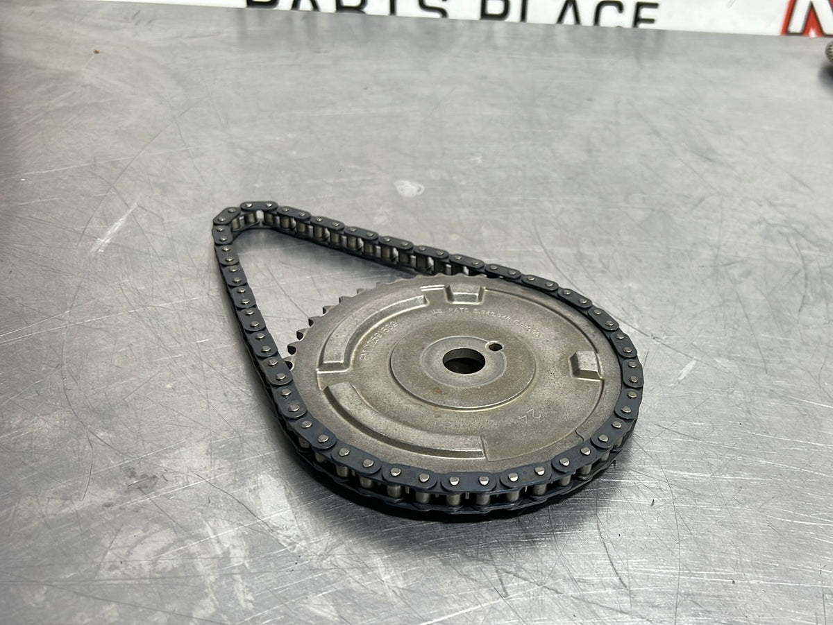 6.2L LSA LSX LS3 L99 TIMING CHAIN GEAR AND CHAIN 12591689 OEM #C206 ...