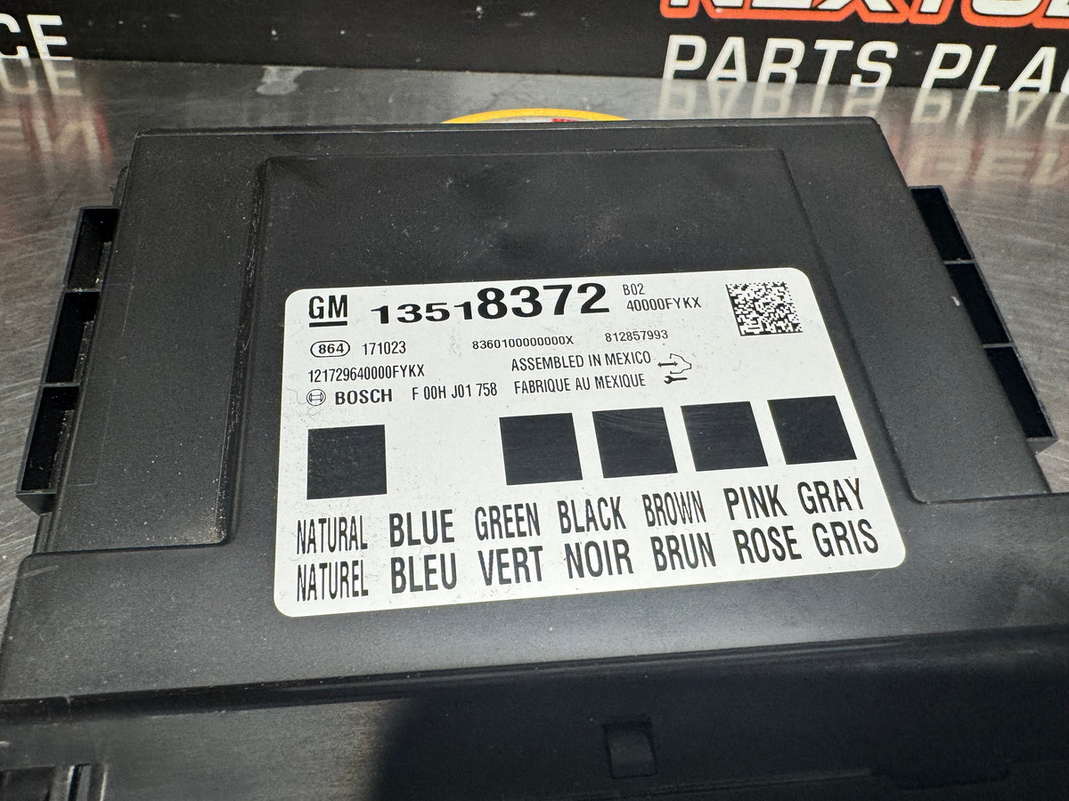 2018 CAMARO SS BODY CONTROL MODULE BCM OEM 13518372 #938 ...