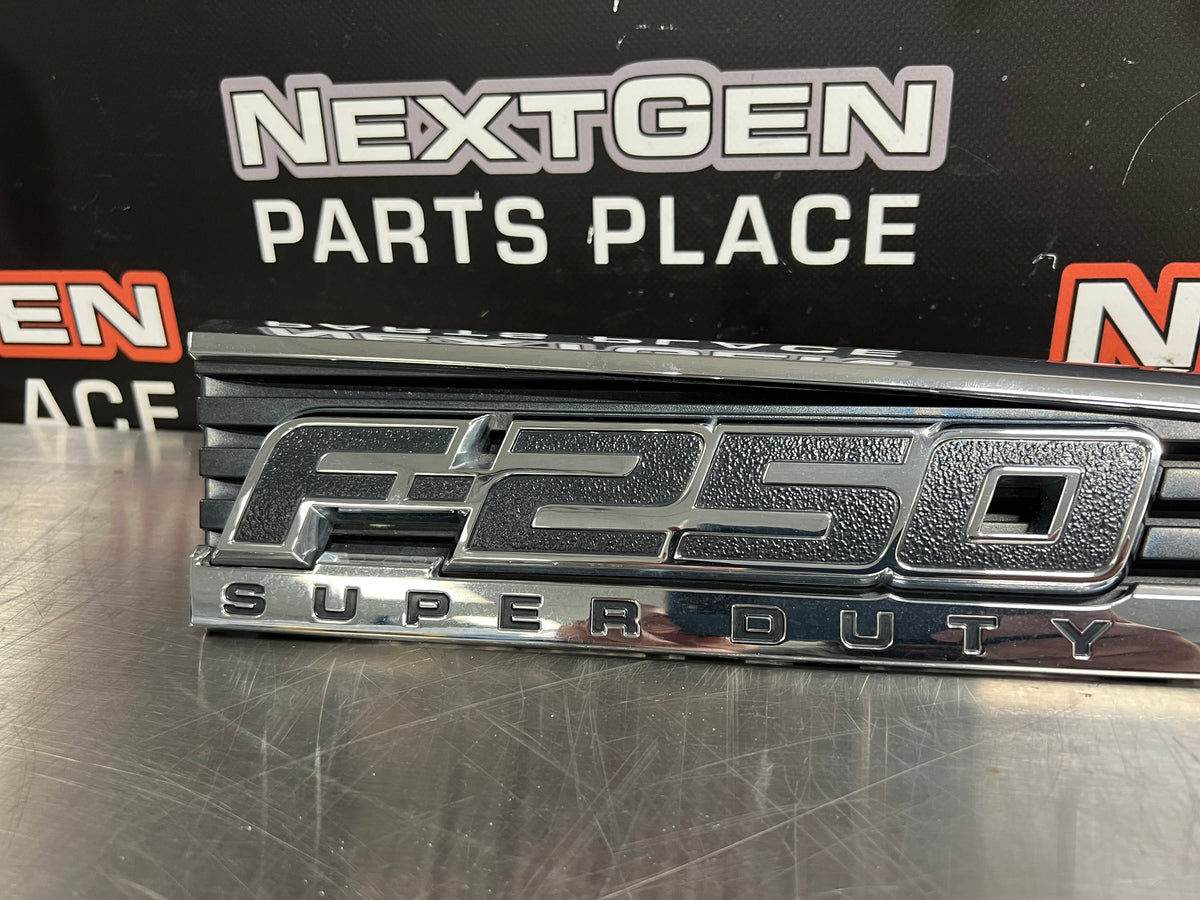 2012 FORD F250 DIESEL LH RH DRIVER PASSENGER SIDE FENDER EMBLEMS OEM ...