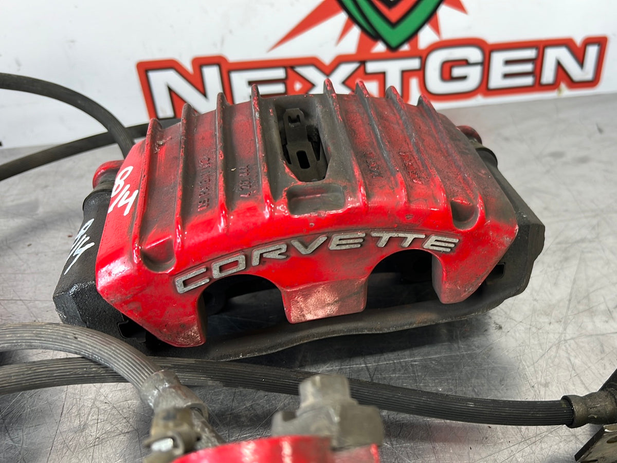 97-04 C5 CORVETTE BRAKE CALIPERS FRONT AND REAR USED OEM #VV290 ...