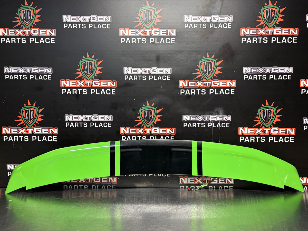 2014 FORD MUSTANG GT REAR SPOILER W BACKUP CAMERA GOTTA HAVE IT GREEN ...
