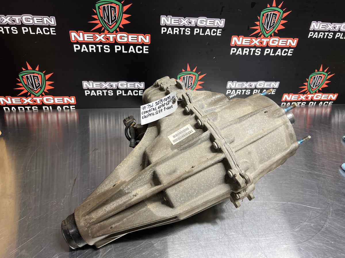 2014 DODGE RAM CUMMINS AUTO 68RFE BORGWARNER ELECTRIC SHIFT T-CASE #72 ...