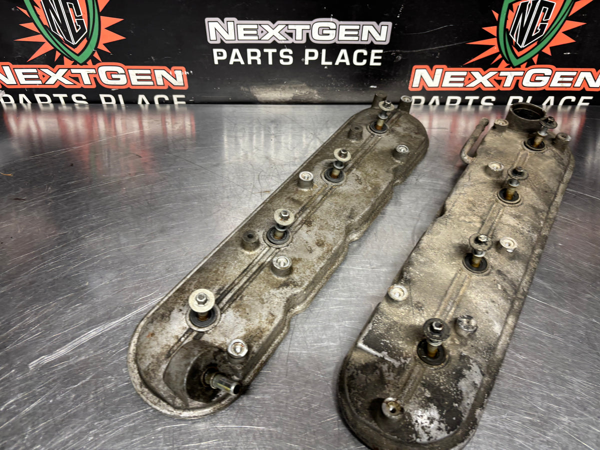 GM OEM GEN IV LS VALVE COVER SET USED 12611021 12611059 #C264 ...