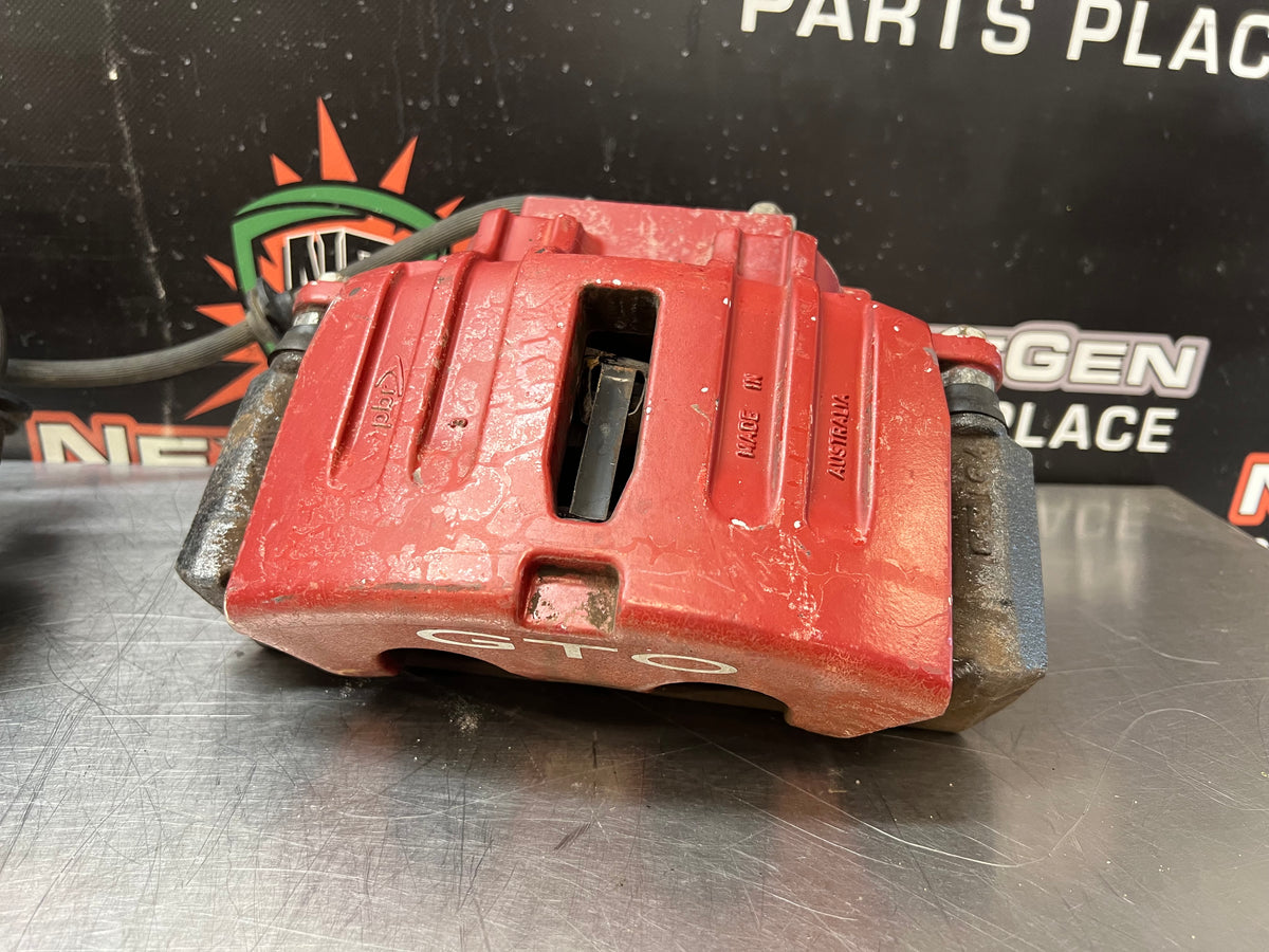 04 PONTIAC GTO FRONT BRAKE CALIPERS OEM #1191 – NextGenPartsPlace