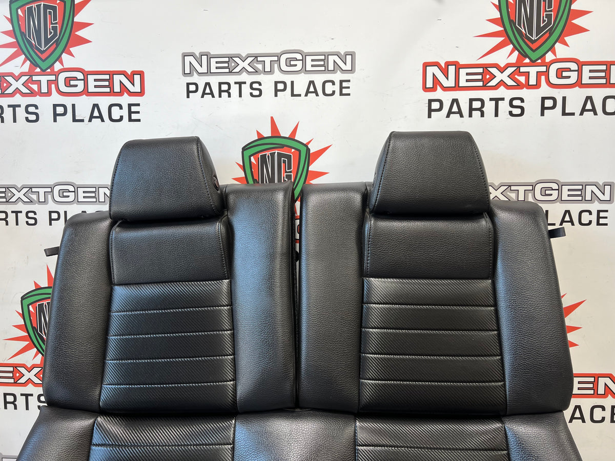 2013 FORD MUSTANG GT CALIFORNIA SPECIAL REAR LEATHER SEATS OEM #524 ...