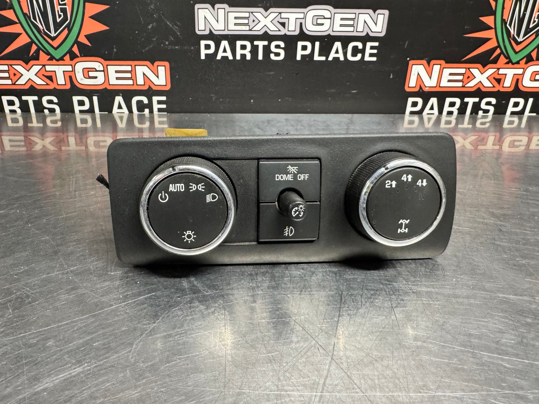 2011 GMC SIERRA 2500 HEADLIGHT TRANSFER CASE SWITCH OEM 25810643 #1254 ...