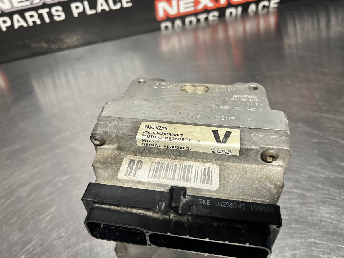 2000 C5 CORVETTE EBCM ABS ANTI LOCK BRAKE CONTROL MODULE V CODE 093609 ...