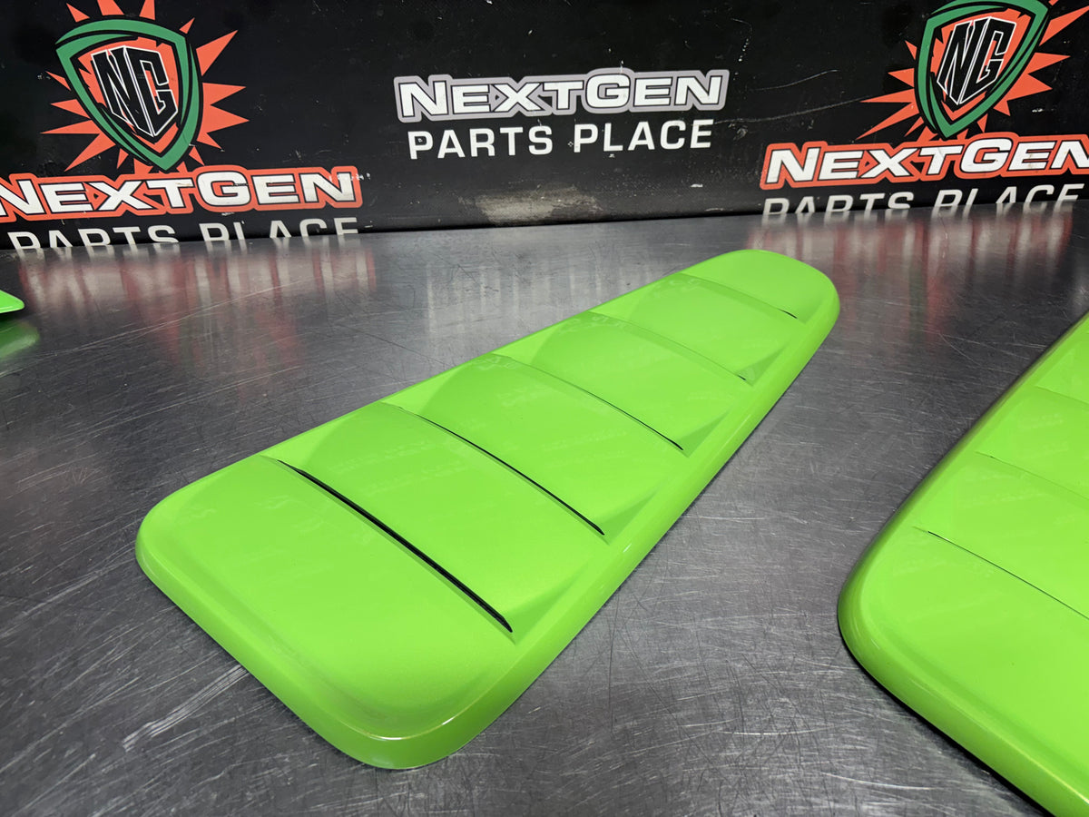 2014 FORD MUSTANG GT EXTERIOR AIR VENTS REAR WINDOW LOUVRES GOTTA HAVE ...