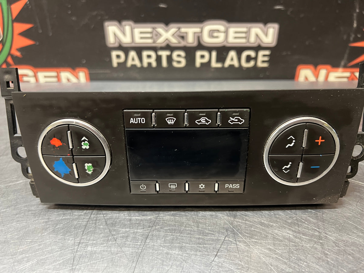 2011 CHEVY SILVERADO 2500 AC HEATER CLIMATE CONTROL 25936132 OEM #1230 ...