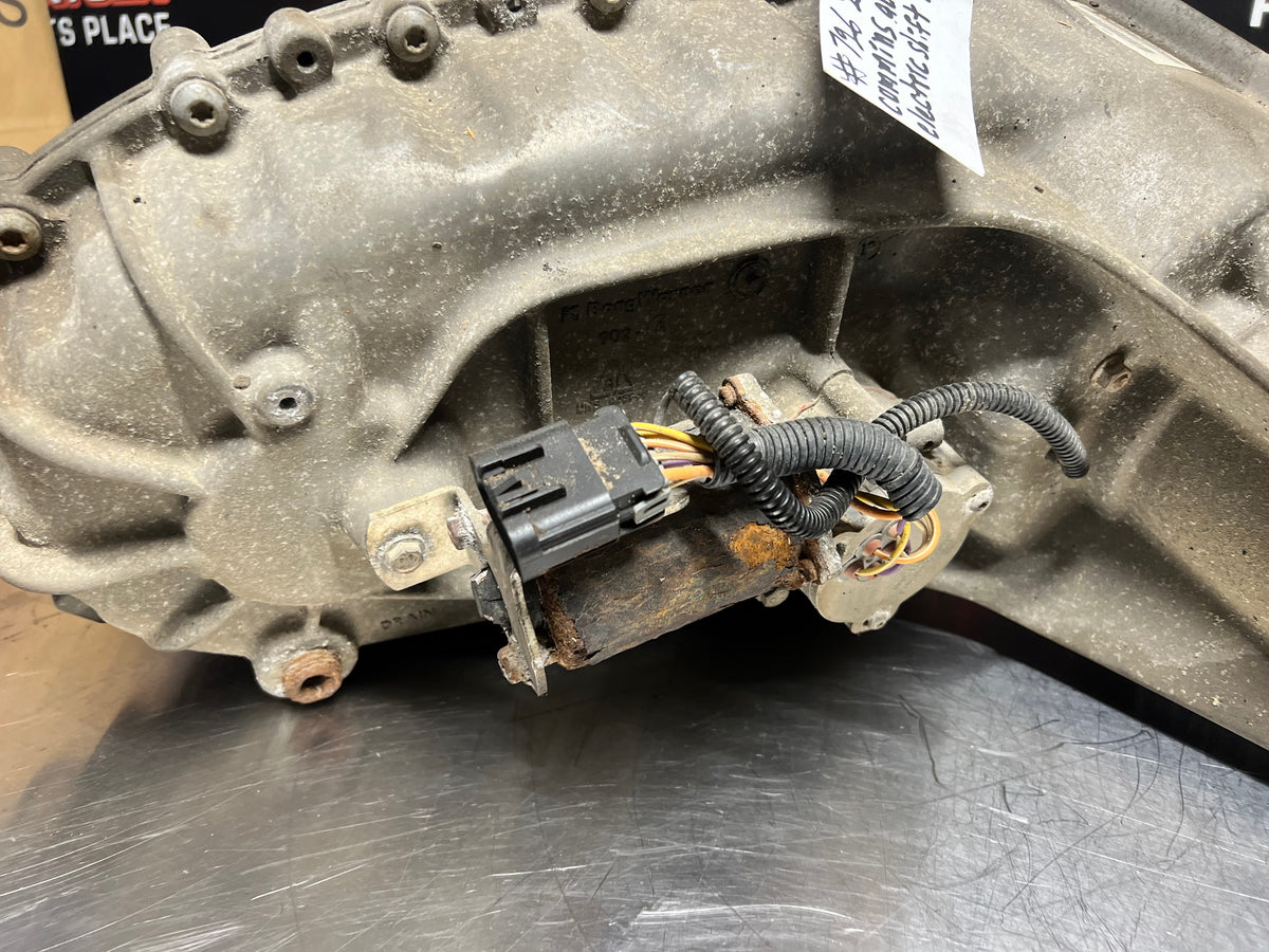 2014 DODGE RAM CUMMINS AUTO 68RFE BORGWARNER ELECTRIC SHIFT T-CASE #72 ...