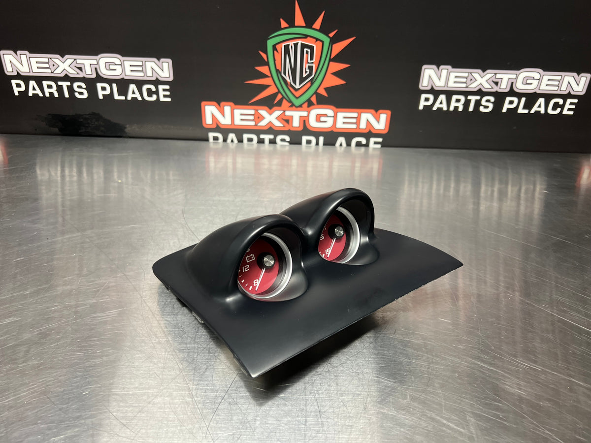 2005 PONTIAC GTO JHP DUAL POD GAUGES VOLTS/ OIL PRESSURE #762 ...