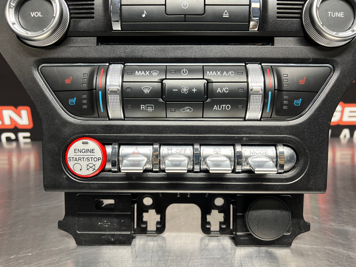 2015 FORD MUSTANG GT SYNC 3 NAVIGATION RADIO WITH SCREEN AND RECEIVER ...