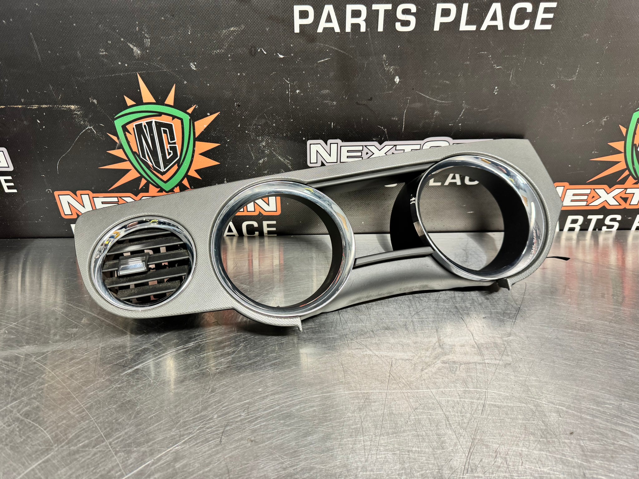 2013 MUSTANG GT DASH SPEEDOMETER CLUSTER TRIM BEZEL OEM #1298 ...