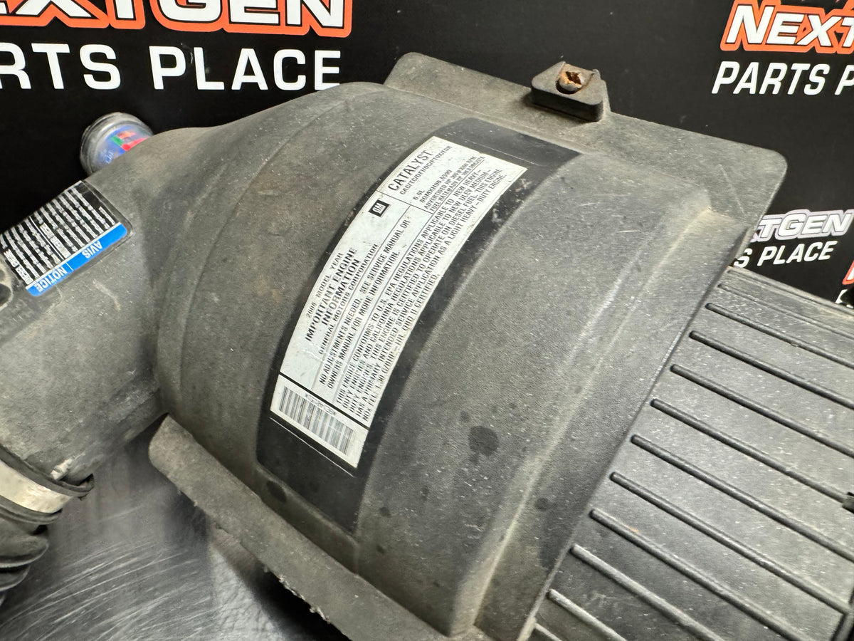 2008 SILVERADO DURAMAX 2500HD LMM DURAMAX AIR INTAKE #808 ...