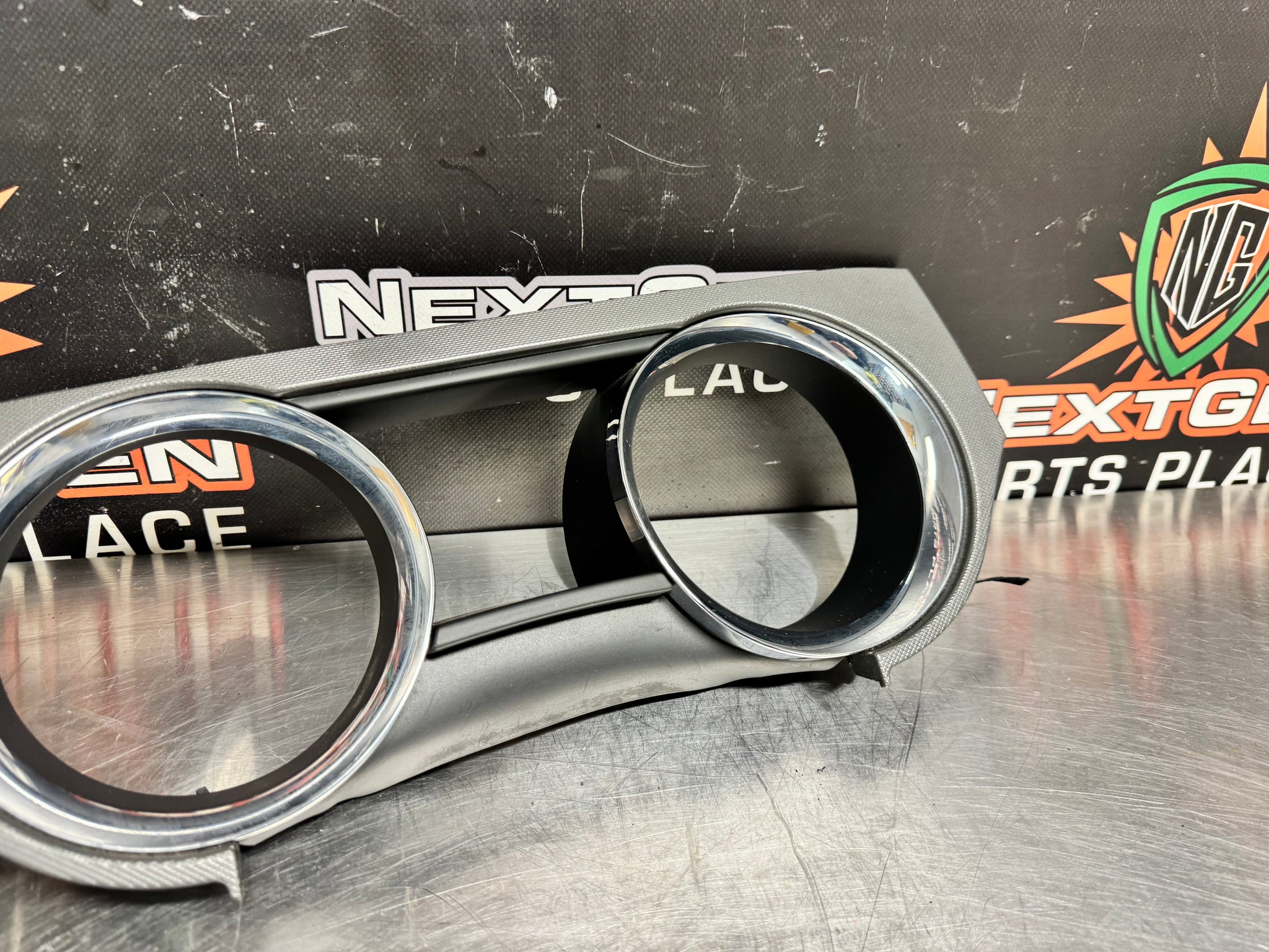 2013 MUSTANG GT DASH SPEEDOMETER CLUSTER TRIM BEZEL OEM #1298 ...