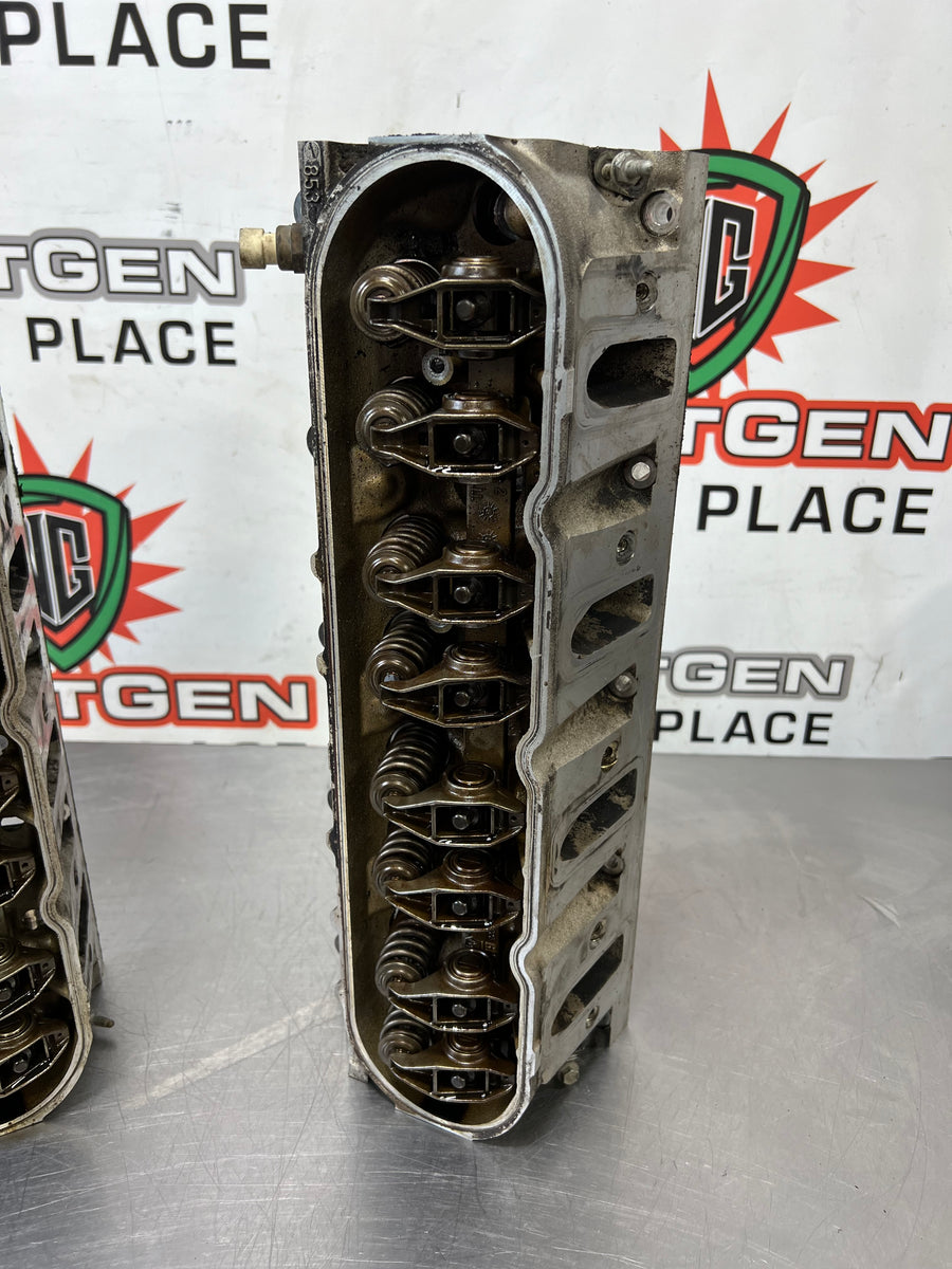 LS1 4.8 5.3 GM 853 HEAD SET CATHEDRAL PORT CORES OEM #523 ...