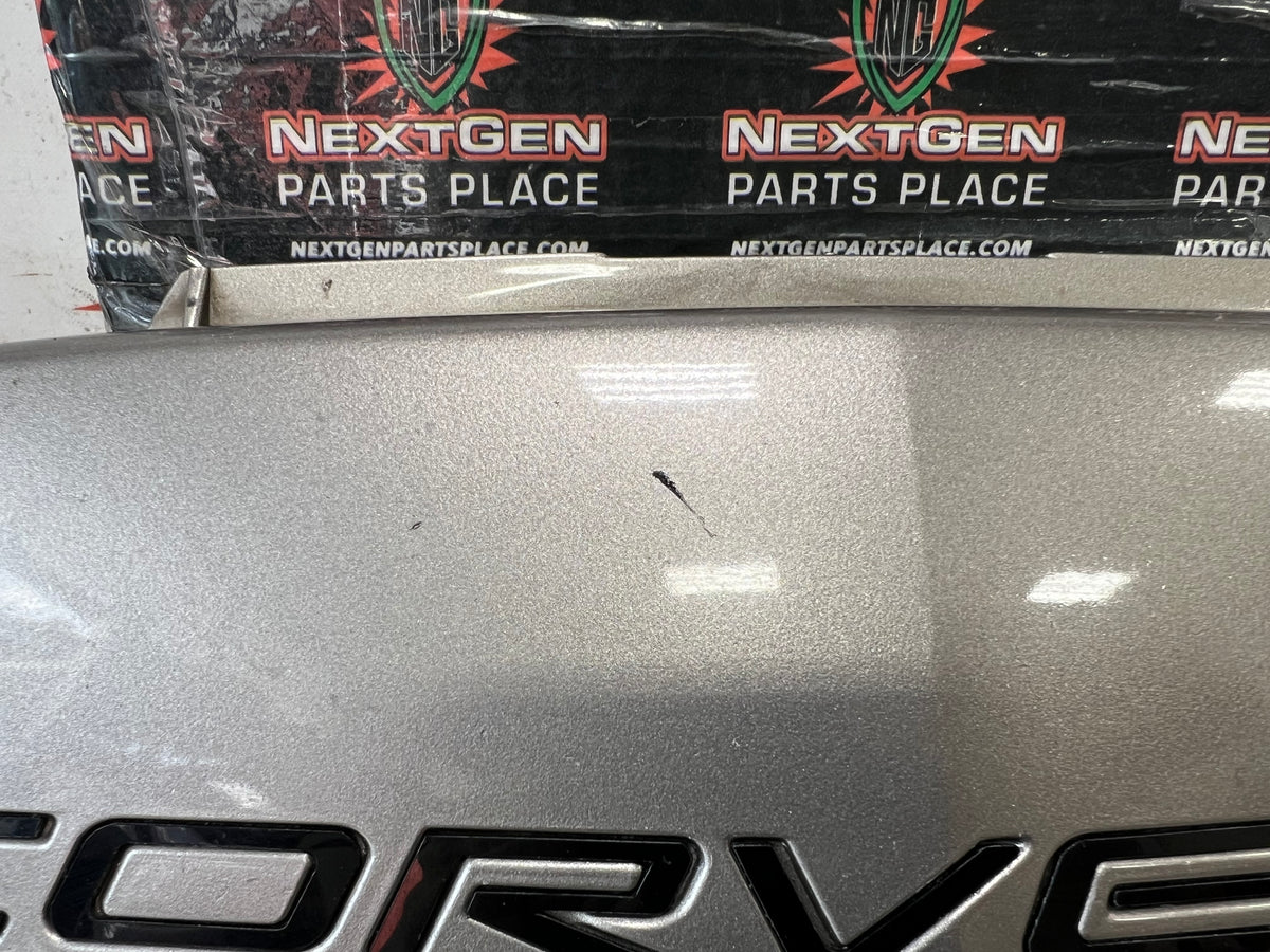 97- 04 C5 CORVETTE FRONT LICENSE PLATE COVER PEWTER OEM 10256977 #651 ...