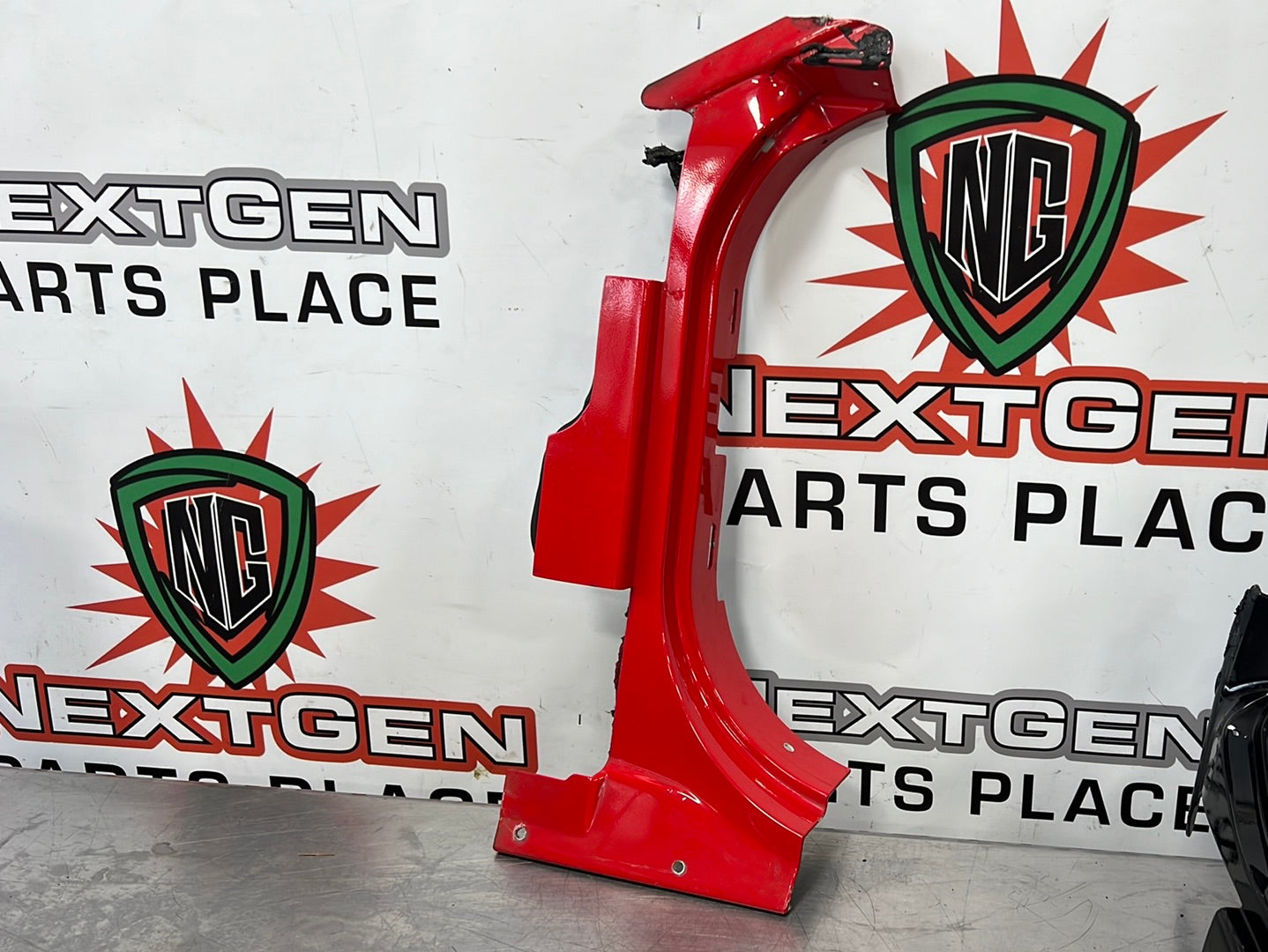 C5 CORVETTE RH TORCH RED ROCKER PANEL EXTENSION OEM #VV920 ...