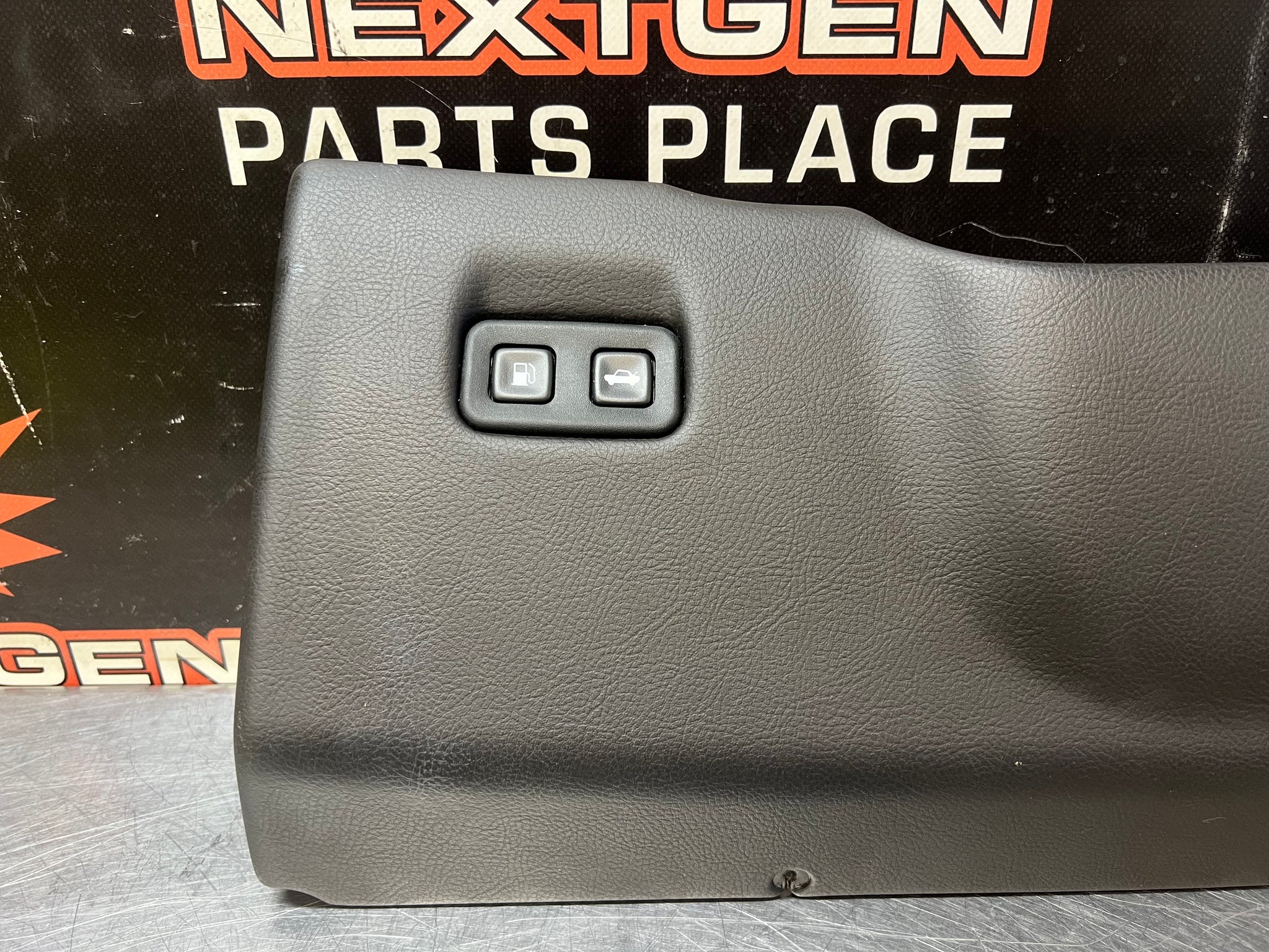 2008 C6 CORVETTE KNEE BOLSTER PANEL DASH TRIM BLACK OEM #1266 ...