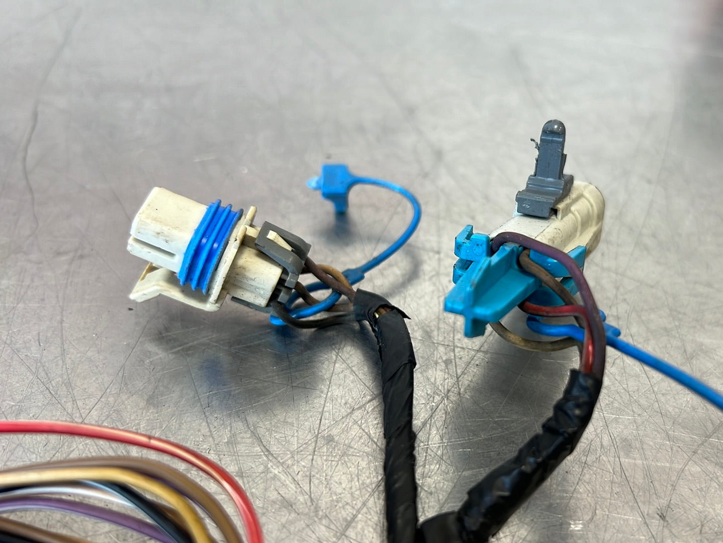 2004 C5 CORVETTE LH FRONT AND REAR O2 SENSOR PIGTAILS OEM #3400 ...