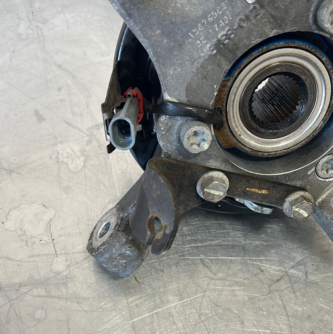 05 - 13 C6 CORVETTE LEFT REAR KNUCKLE SPINDLE HUB ASSEMBLY USED OEM ...