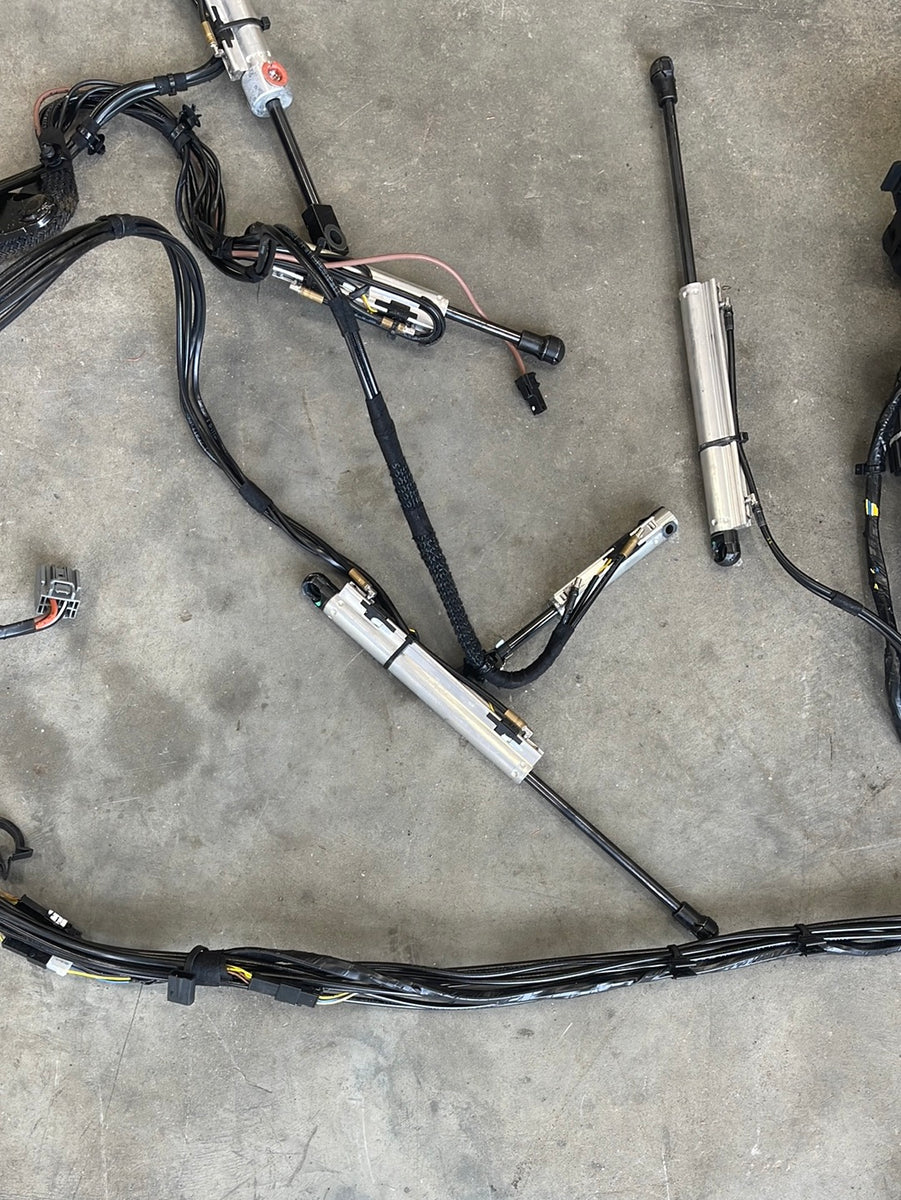 14-19 C7 CORVETTE CONVERTIBLE TOP CONTROL MODULE/ PUMP/ LINES/ CYLINDE ...