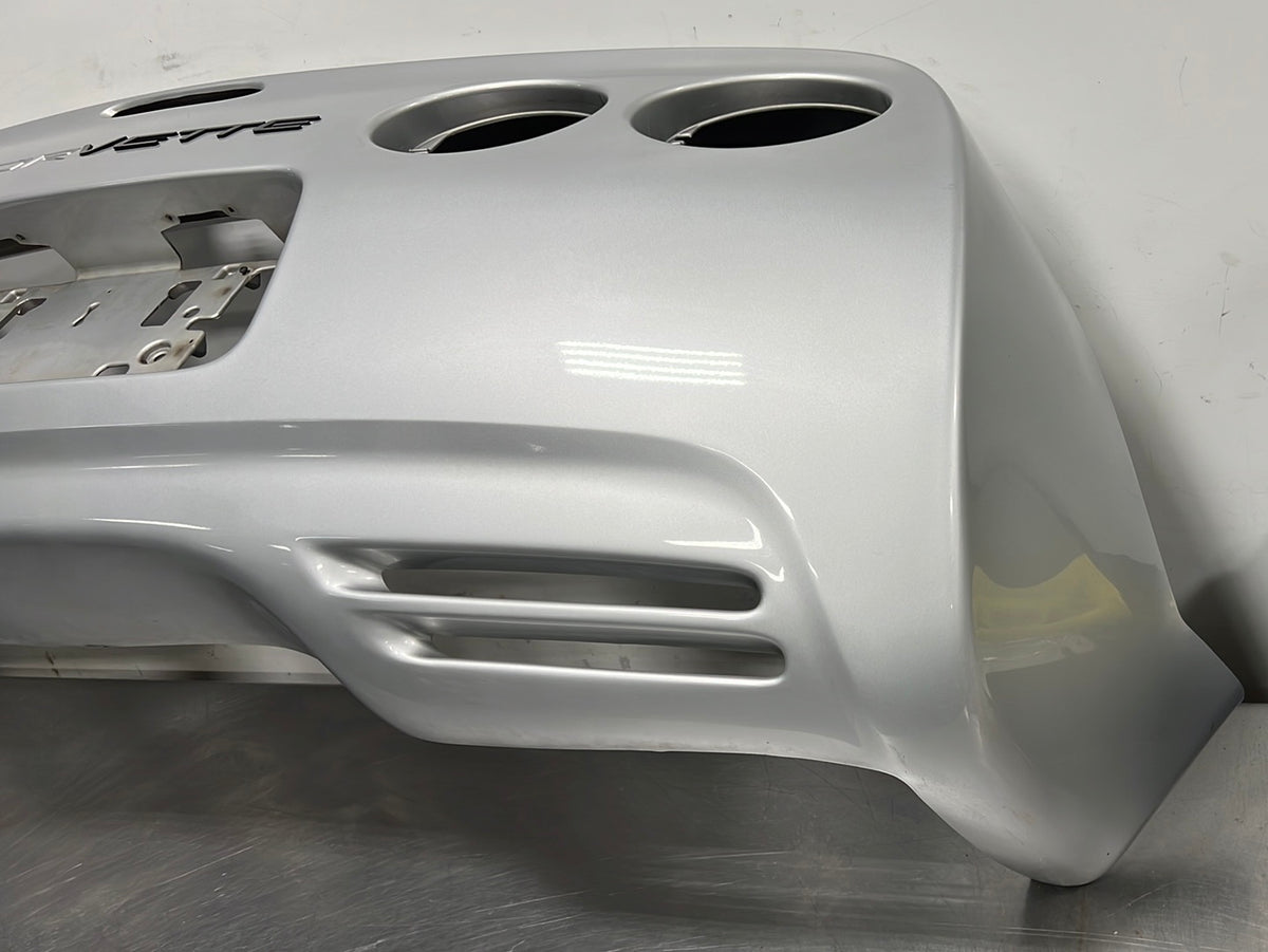 97-04 C5 CORVETTE REAR BUMPER COVER SEBRING SILVER OEM #151 ...